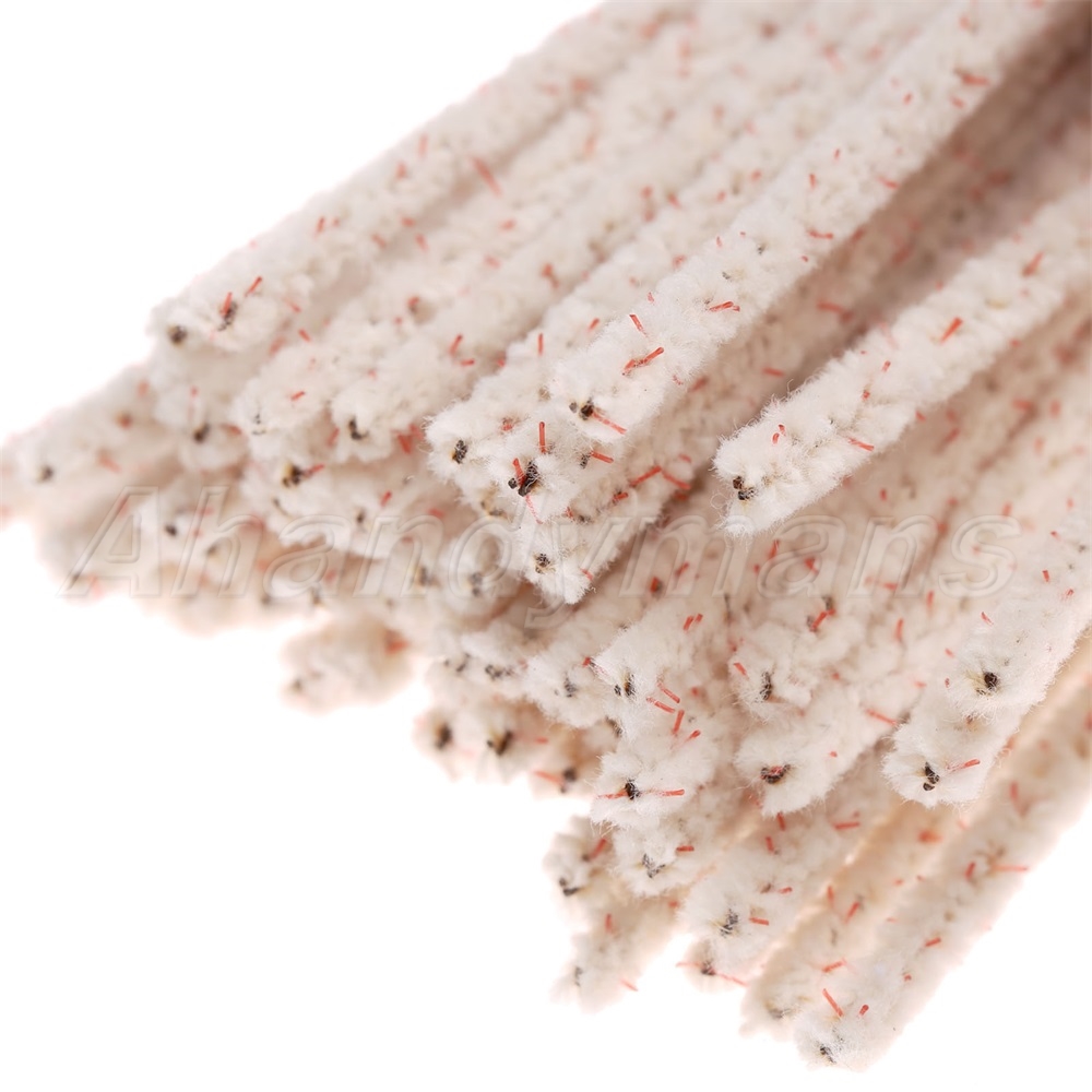 50Pcs/Set Intensive Cotton Smoking Tobacco Pipe Cleaners Cleaning Tool ...