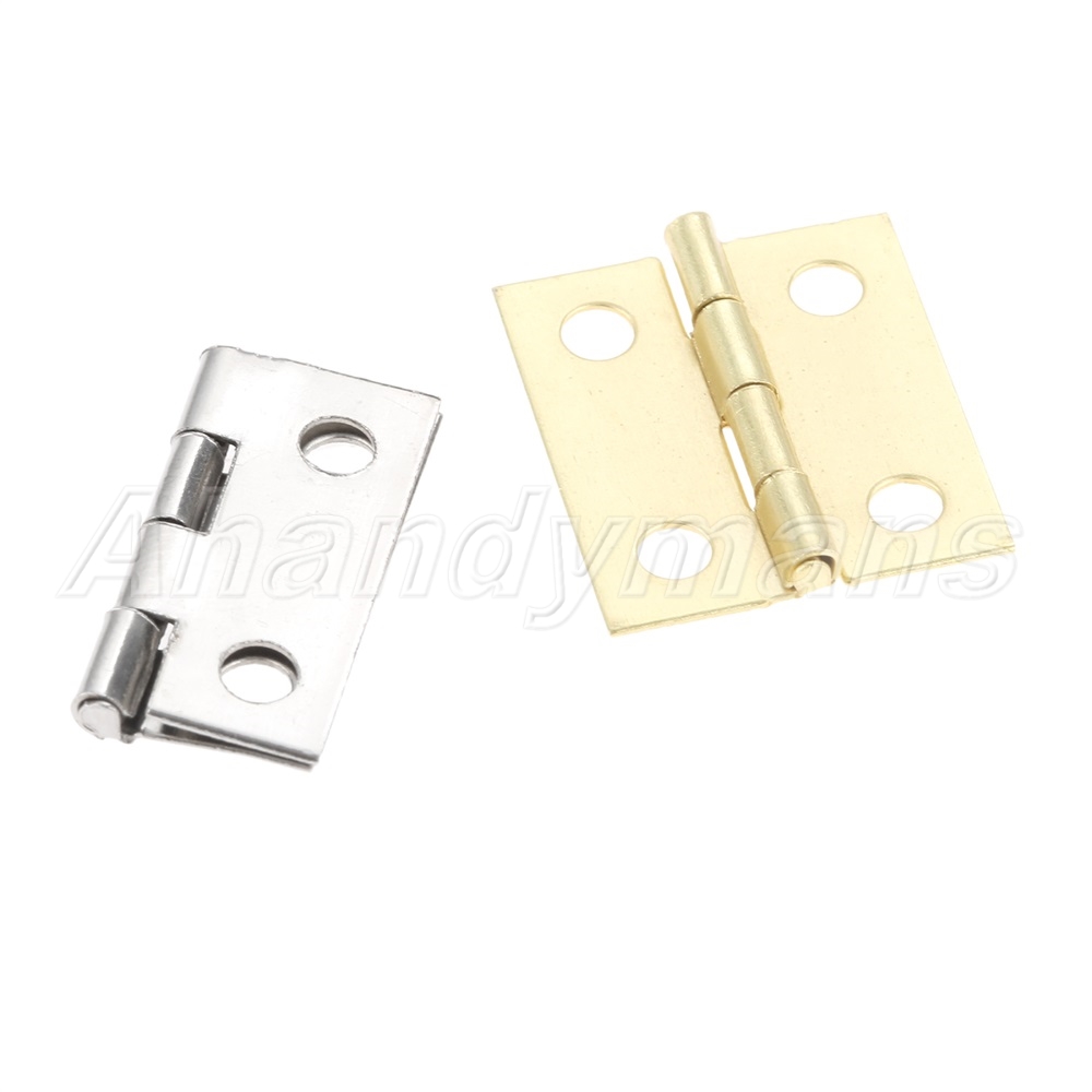 20pcs Mini Cabinet Chest Box Hinges Antique Luggage Hinge Furniture ...